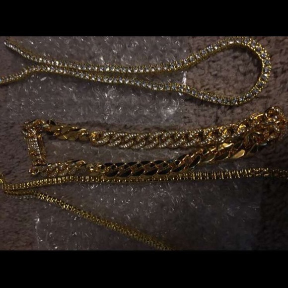 Jewelry | Other | Very Shiny Chains | Poshmark